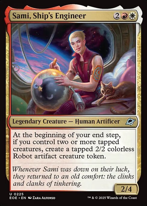 Sami, Ship's Engineer - STAXX Cards & Hobbies