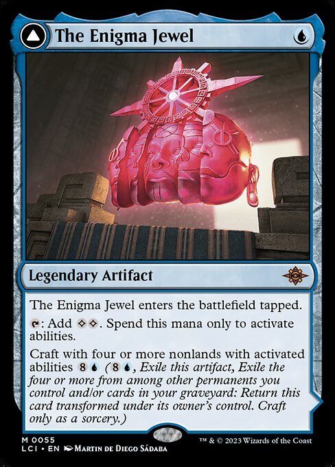 The Enigma Jewel // Locus of Enlightenment - STAXX Cards & Hobbies