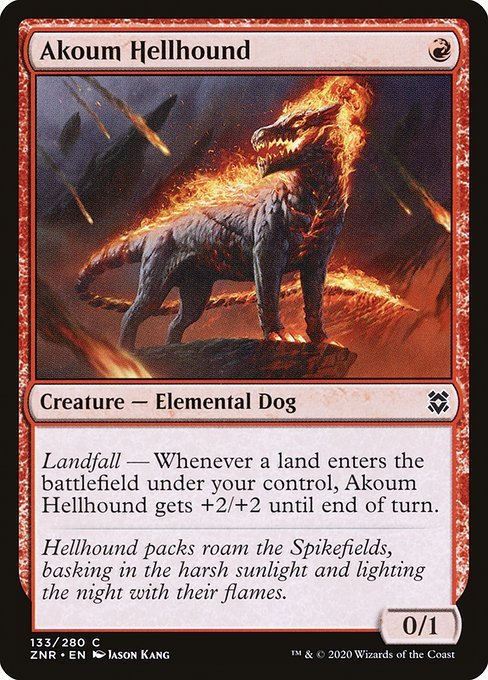 Akoum Hellhound - STAXX Cards & Hobbies