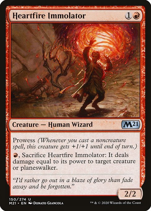 Heartfire Immolator - STAXX Cards & Hobbies