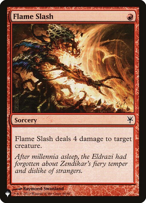 Flame Slash - STAXX Cards & Hobbies