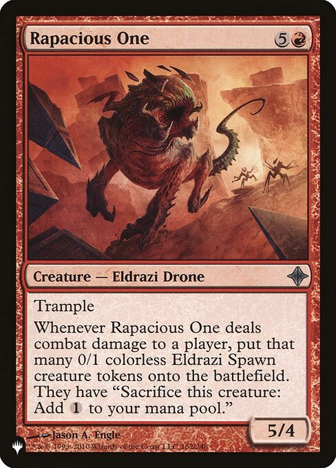 Rapacious One - STAXX Cards & Hobbies