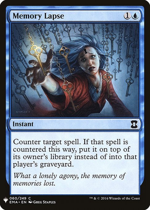 Memory Lapse - STAXX Cards & Hobbies
