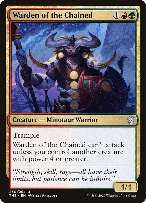 Warden of the Chained – STAXX Cards & Hobbies